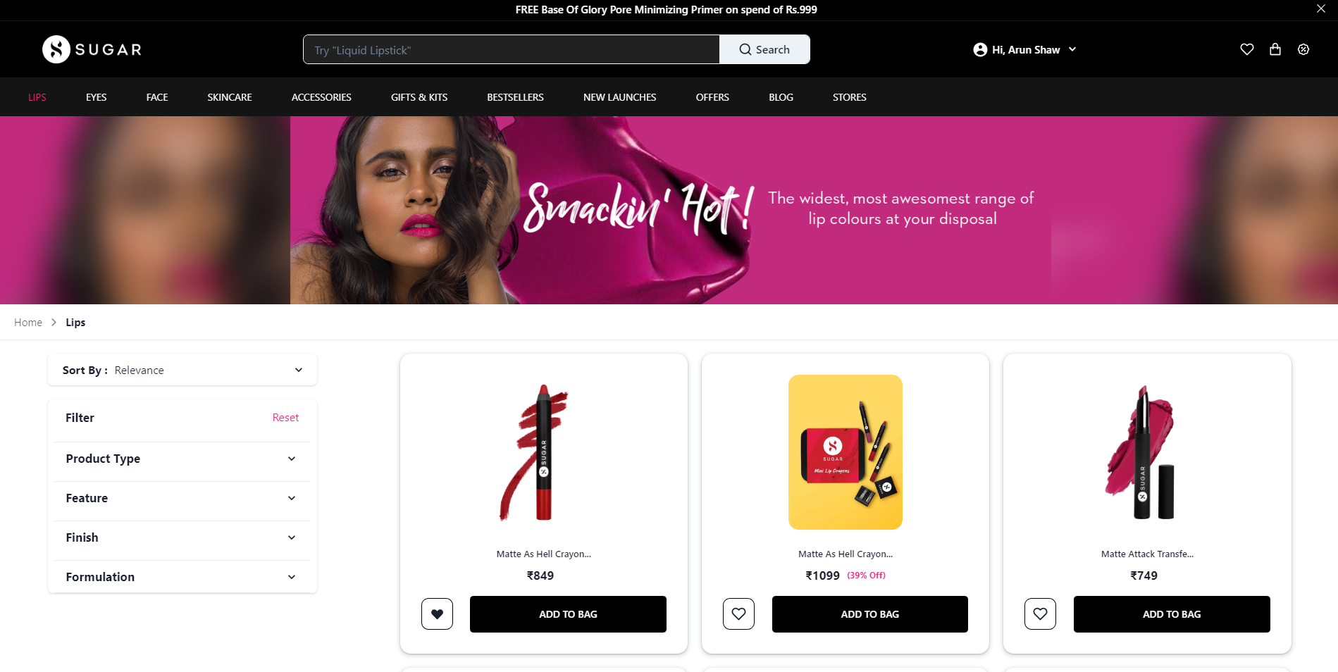 GitHub - Arun-ez/sugar_cosmetics_client: Sugar Cosmetics is an ... GitHub - Arun-ez/sugar_cosmetics_client: Sugar Cosmetics is an ...